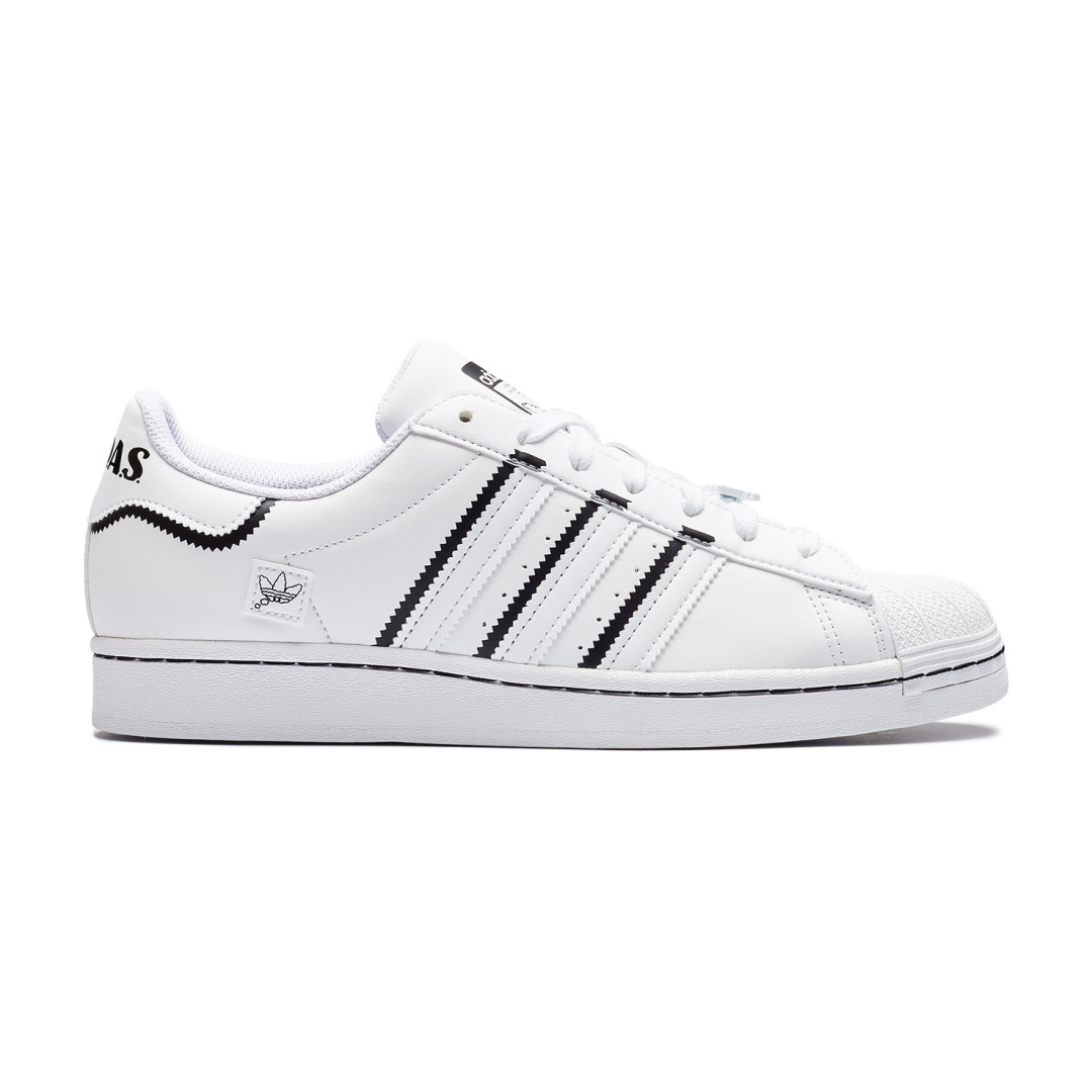 Кроссовки adidas SUPERSTAR, цвет – белый купить в Москве с доставкой в ...